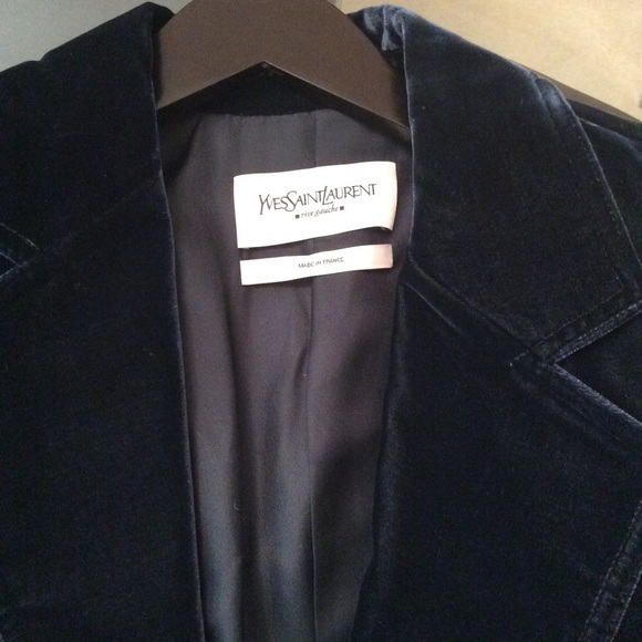 Yves Saint Laurent | Jackets & Coats | Ysl Velvet Blazer | Poshmark